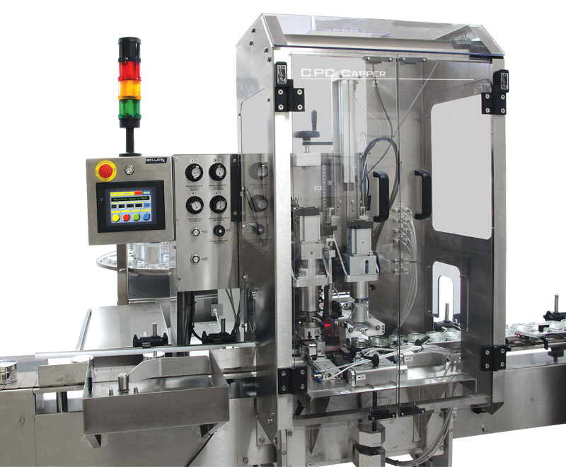 Secure Chuck Capper | Automatic Capping Machine | BellatRx