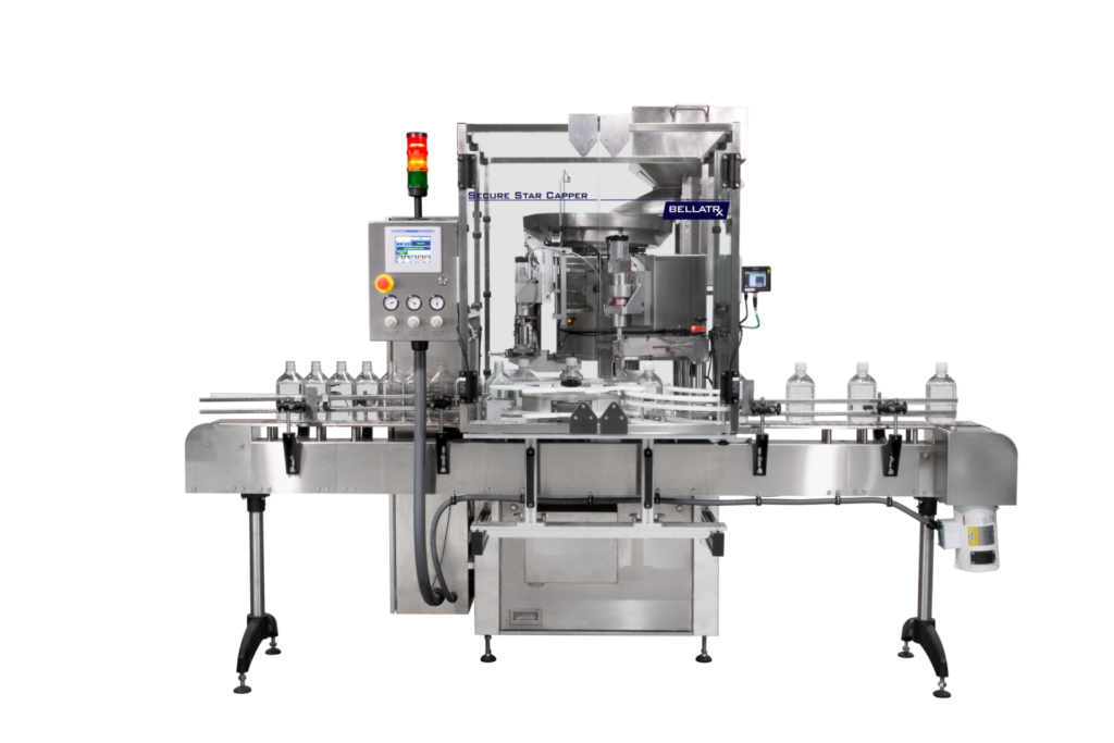 Secure Chuck Capper | Automatic Capping Machine | BellatRx