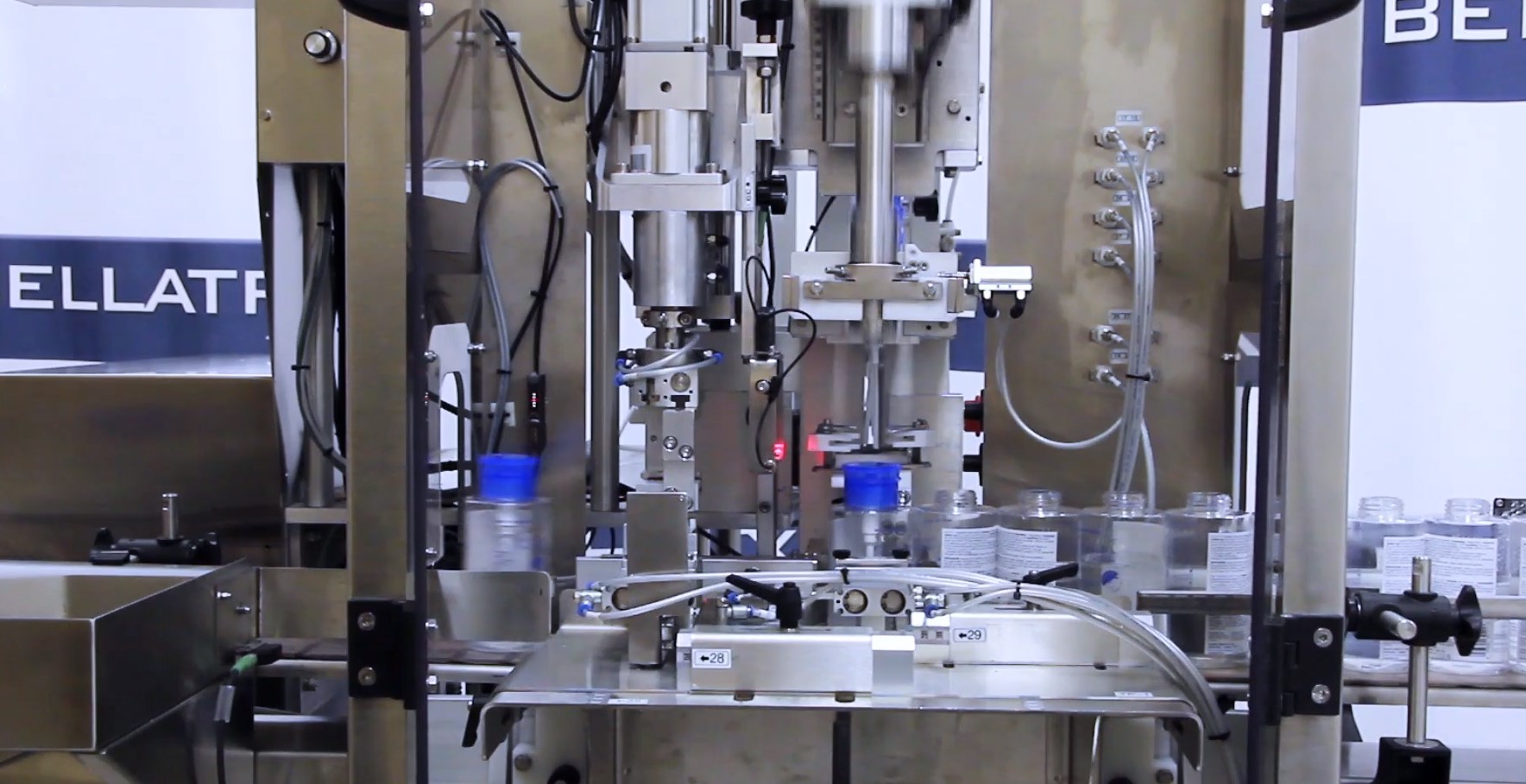 Automatic Capping Machine for Caps with Stem | BellatRx Packaging Solutions