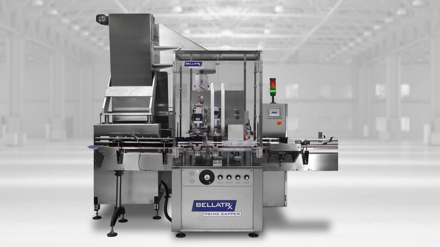 Secure Chuck Capper | Automatic Capping Machine | BellatRx