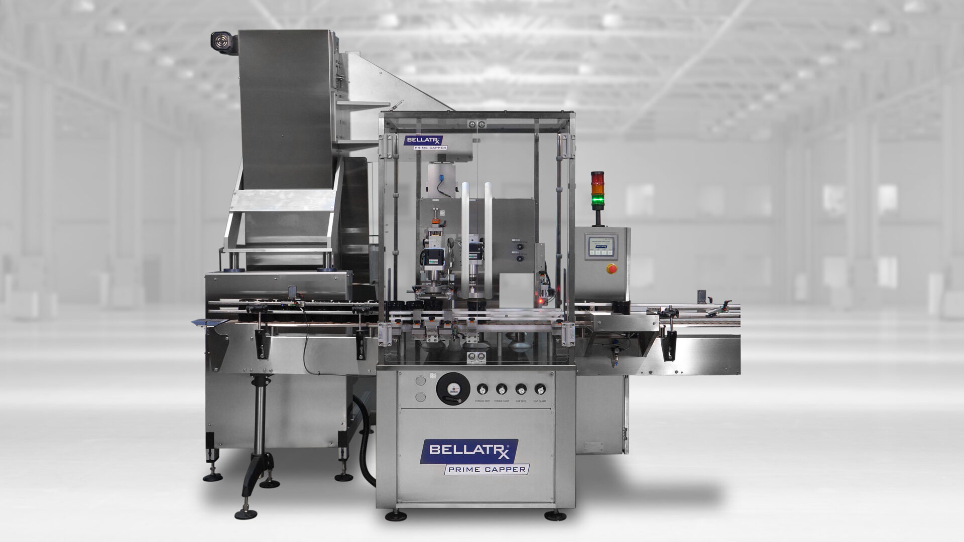 Inline Capping Machine | BellatRx BellatRx