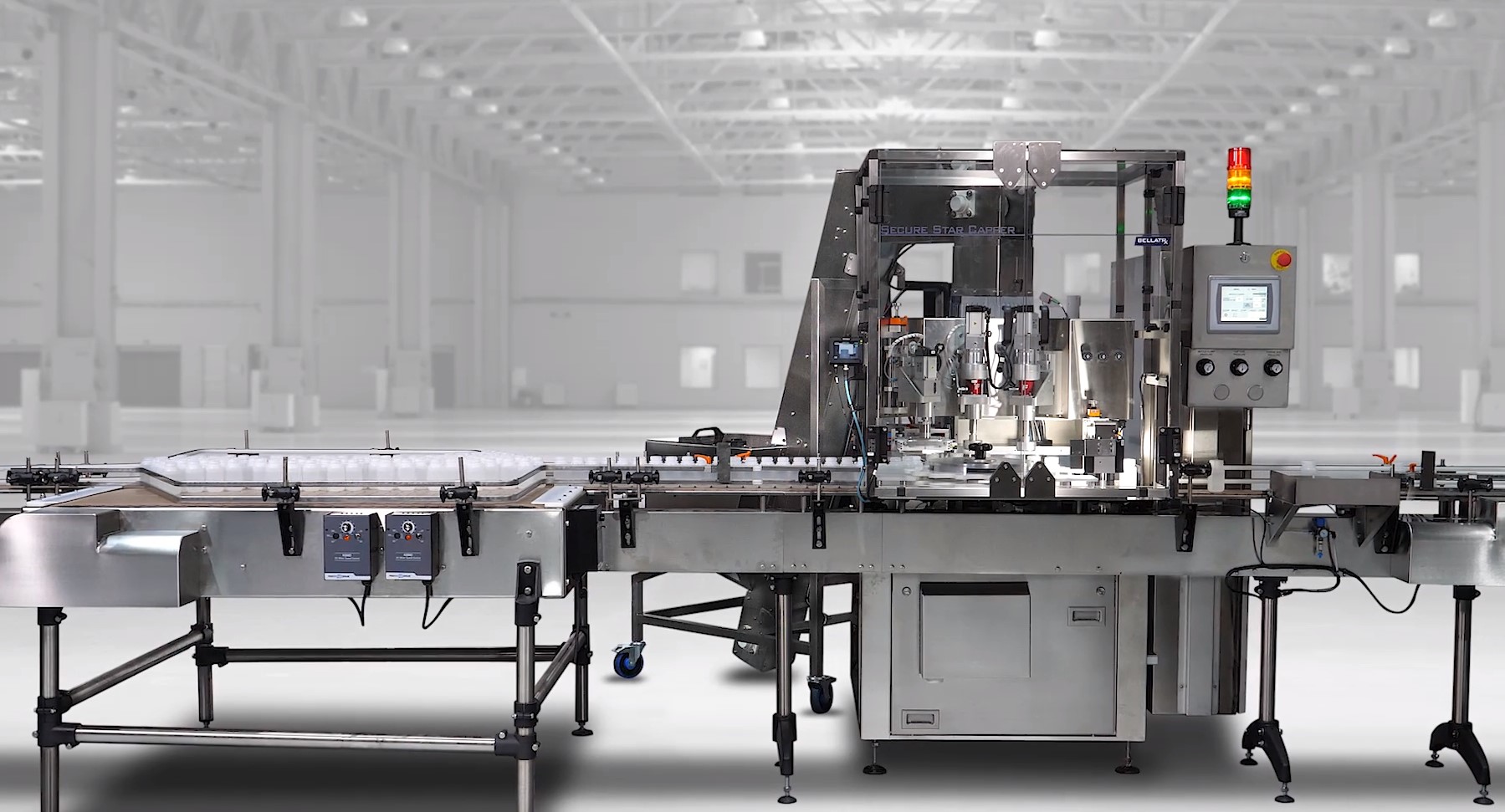 Secure Star Capper | Rotary Capping Machine |BellatRx