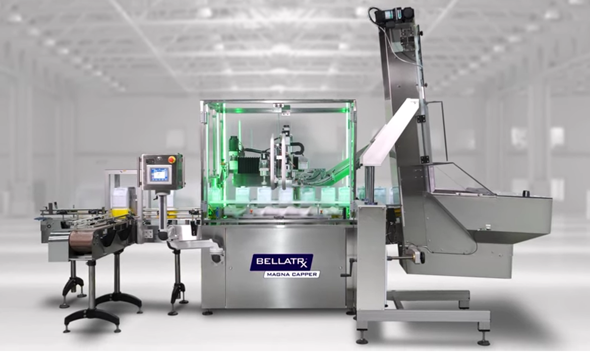 Magna Capper Machine | Inline Capping Machine | BellatRx