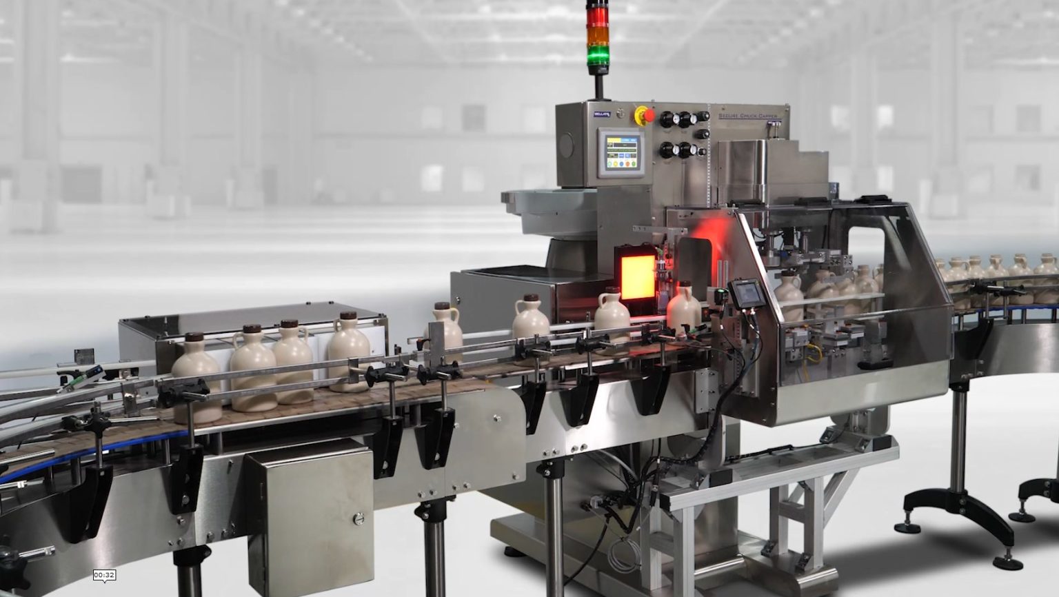 Secure Chuck Capper | Automatic Capping Machine | BellatRx