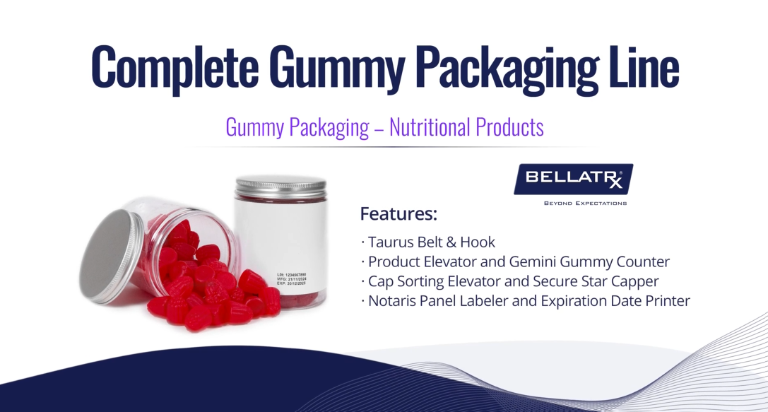 Gummy Packaging Machine | BellatRx Packaging